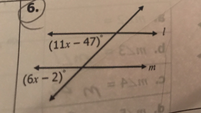 Solved 6. (11x - 47) | Chegg.com