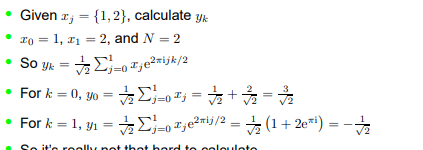 Solved PYTHON CODE DFT of a sequence You input the elements | Chegg.com