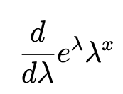 Solved dλdeλλx | Chegg.com