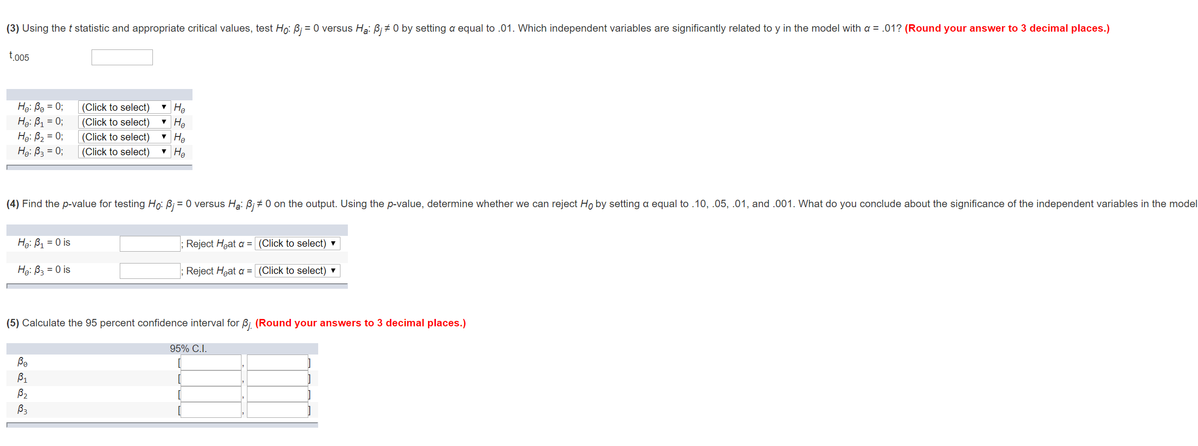 Solved Use the Excel output in the below table to do (1) | Chegg.com