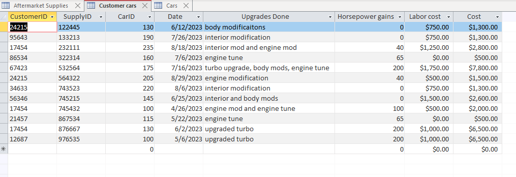 Solved create 2 forms 1 form must contain a subform each | Chegg.com