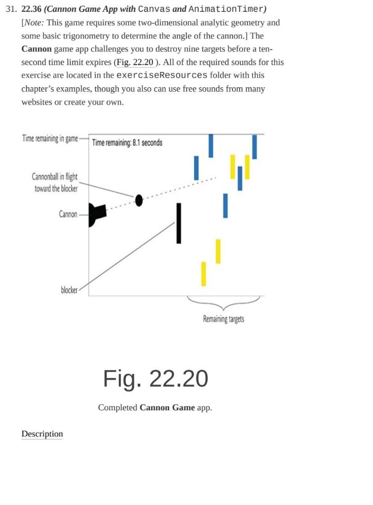Solved 31 2236 Cannon Game App With Canvas And 