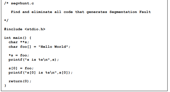Please write the fixed code in C please. Thanks in | Chegg.com