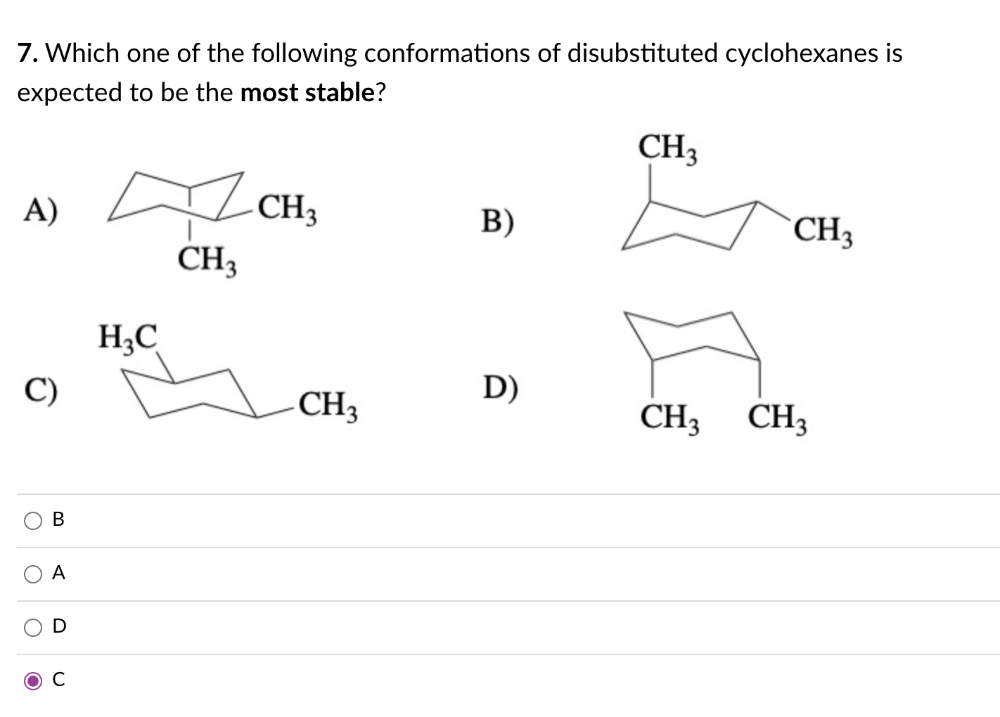 Solved 8. The molecule shown in the box contains four methyl | Chegg.com