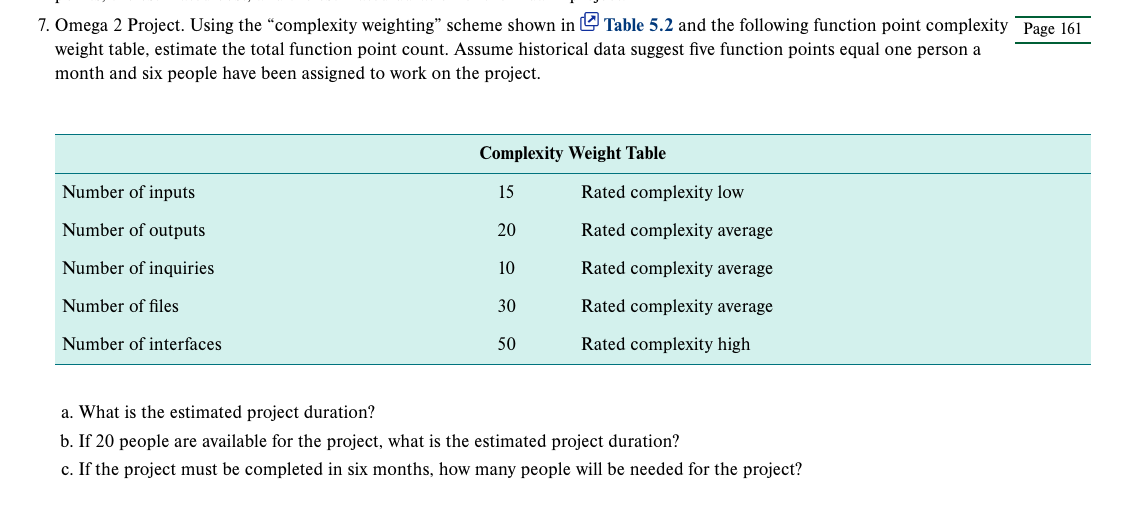 Solved 7. Omega 2 Project. Using the complexity weighting” | Chegg.com