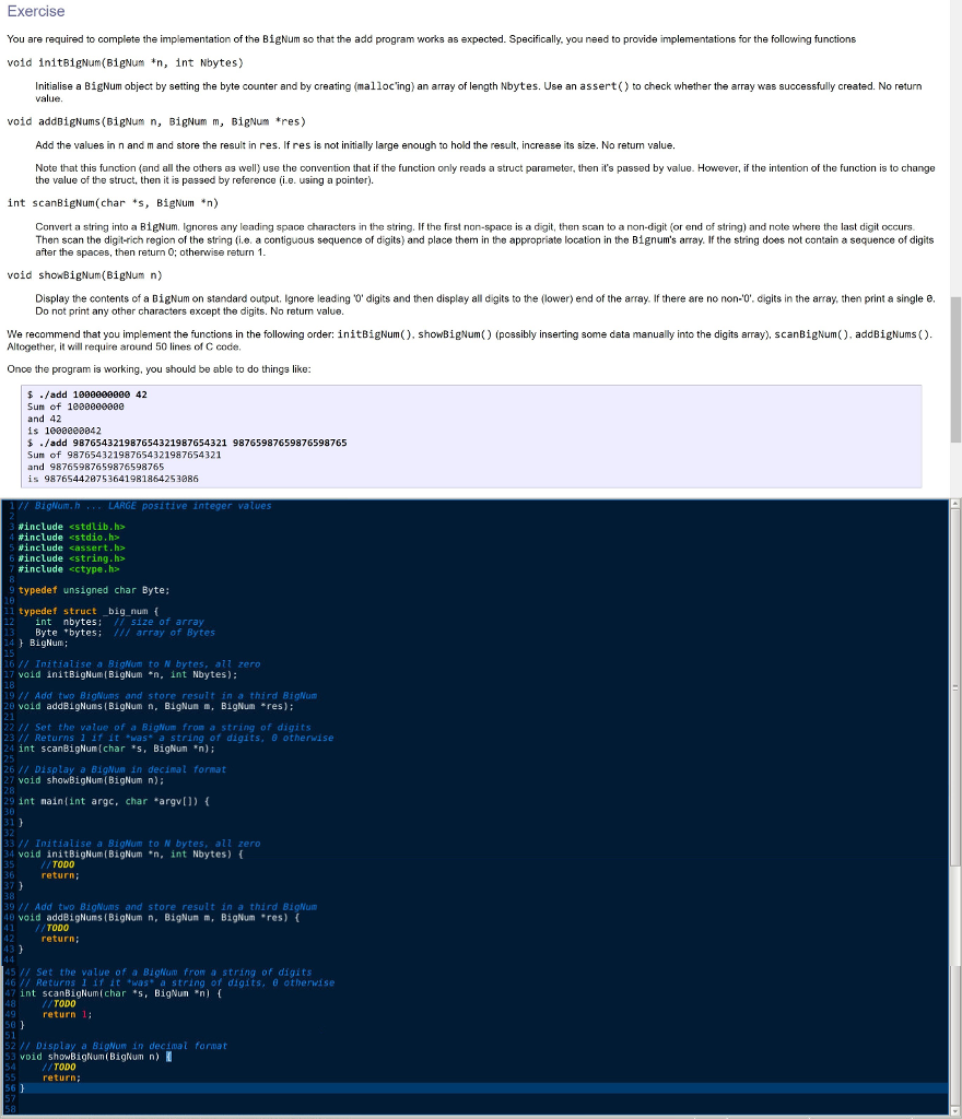 Solved Exercise You are required to complete the | Chegg.com