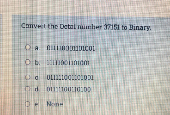 Add the following two BCD numbers: | Chegg.com