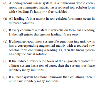 Solved True-False Exercises TF. In parts (a)-(i) determine | Chegg.com