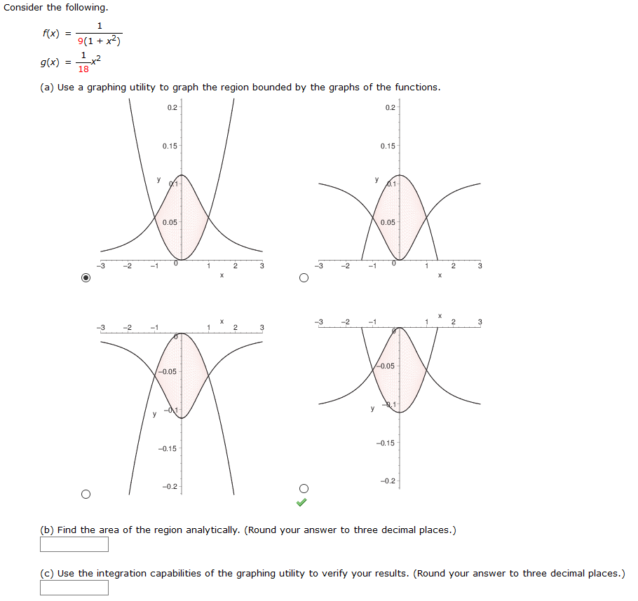 Solved Consider the following. f(x) = 9(1 + x2) g() = x2 (a) | Chegg.com