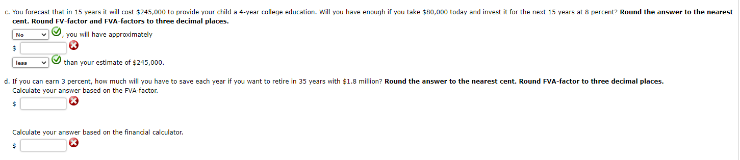 Solved cent. Round FV-factor and FVA-factors to three | Chegg.com