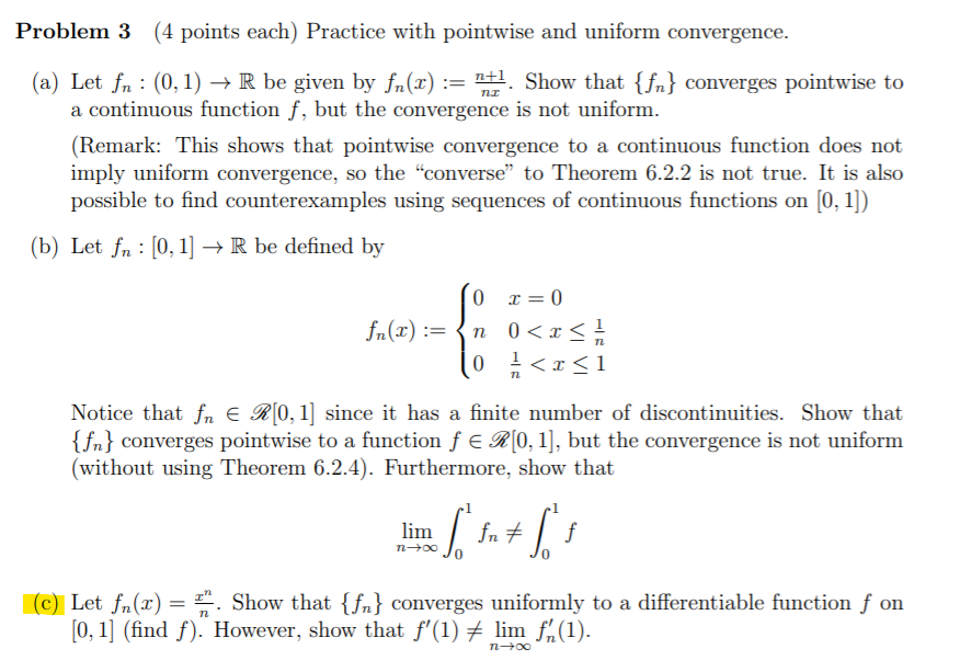 Solved Problem 3 4 Points Each Practice With Pointwise And