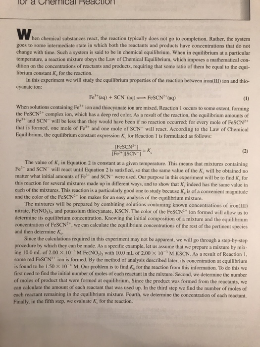 Solved Experiment 23 Advance Study Assignment: Determination | Chegg.com