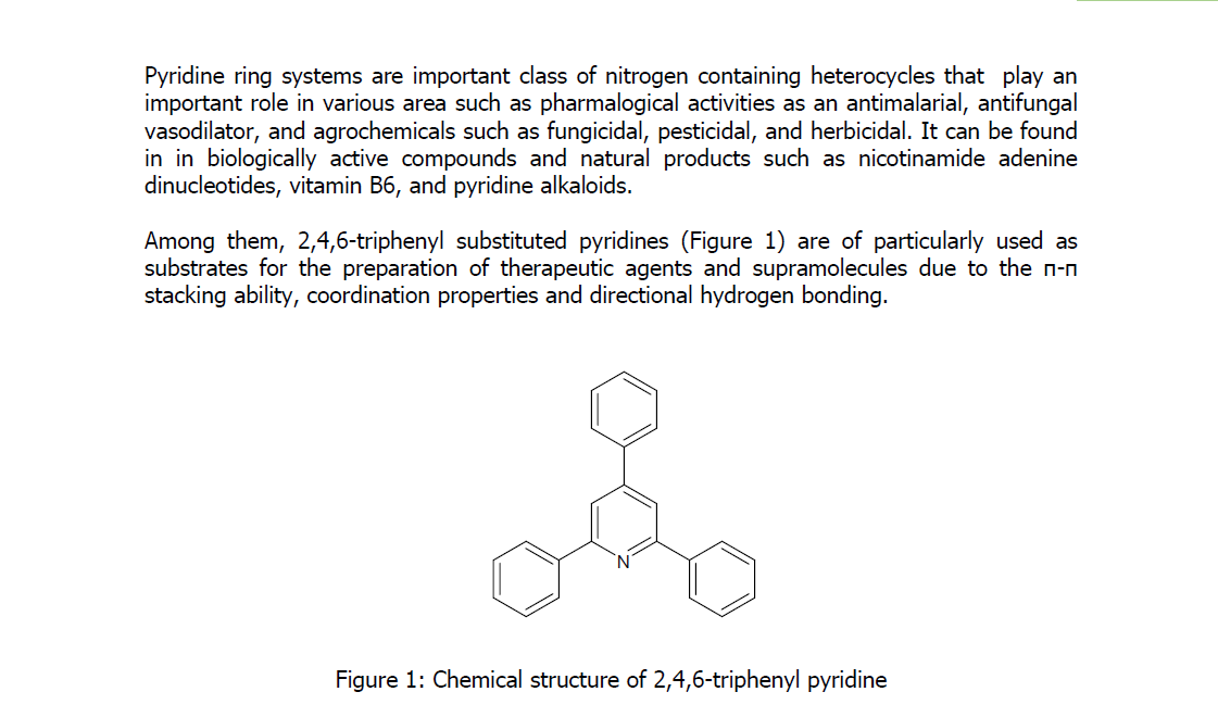 Pyridine ring systems are important class of nitrogen | Chegg.com