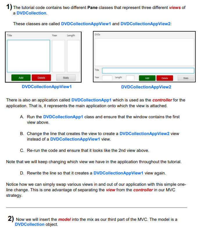 Solved The tutorial code contains two different Pane classes | Chegg.com