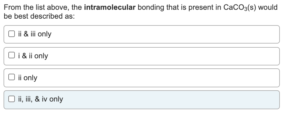 Solved Statements about Bonding 1 2 A double covalent bond | Chegg.com