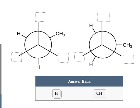 Solved A three-dimensional representation of butane is | Chegg.com
