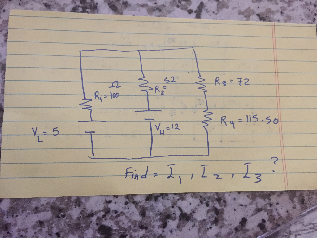 Solved 3 R3 = 72 ووكلاتهم 12 Find= I, , I 2, I3? | Chegg.com