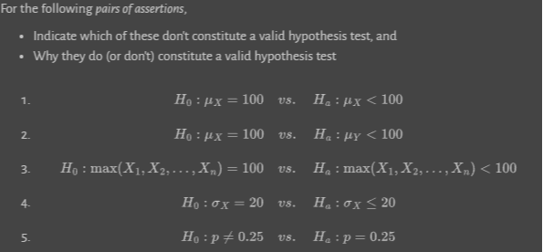 Solved For the following pairs of assertions, - Indicate | Chegg.com