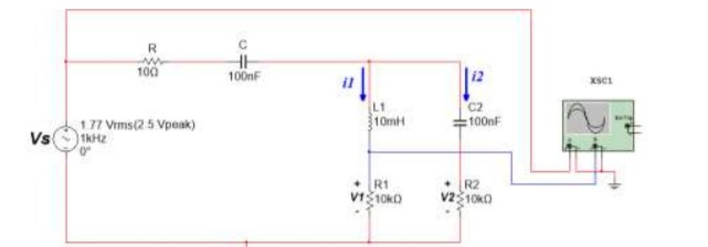 Solved use Multisim to show and measure the current i1 | Chegg.com