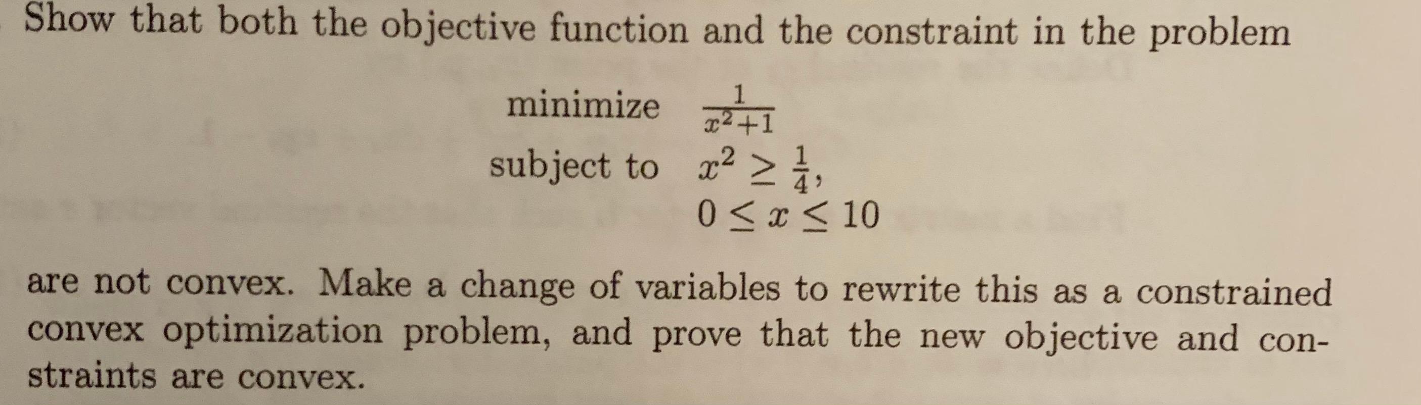 Solved Show that both the objective function and the | Chegg.com