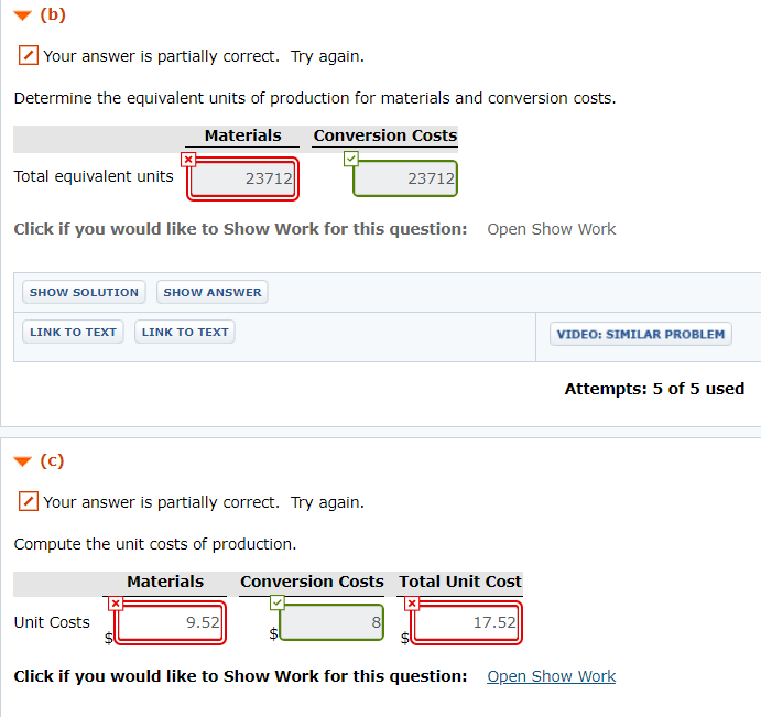 Solved Problem 16-02A a-e (Video) (Part Level Submission) | Chegg.com