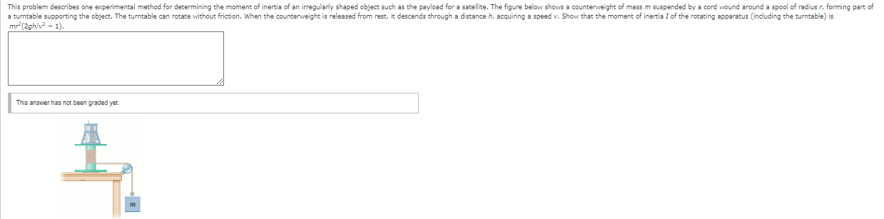 Solved mr2(2qh/v2−1) | Chegg.com