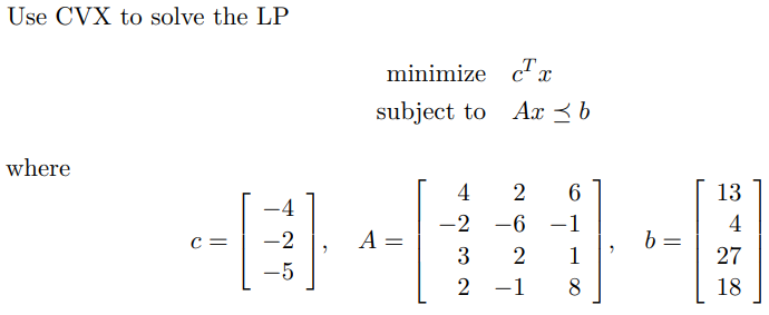 Solved Write code to implement the barrier method to solve | Chegg.com Solved Write code to implement the barrier method to solve | Chegg.com
