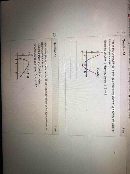 Solved Type in only your numerical answer to the following | Chegg.com