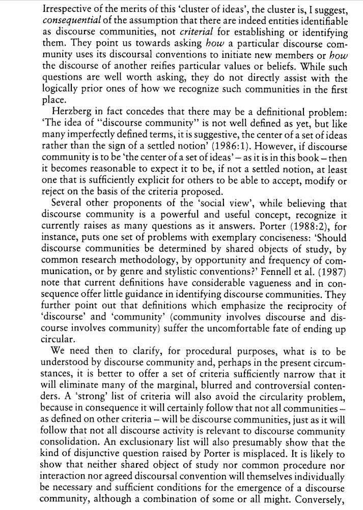 Solved PART II KEY CONCEPTS 2 The concept of discourse | Chegg.com