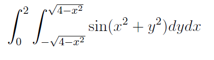 Solved Sketch the region given by the integration bounds and | Chegg.com