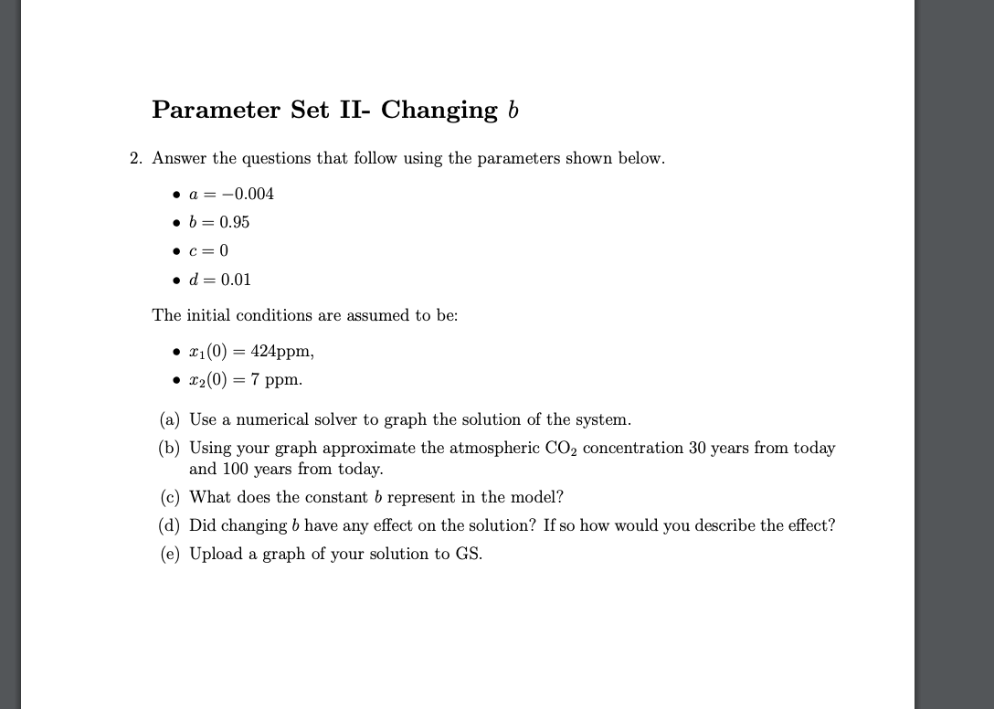 Solved PLEASE REMEMBER TO UPLOAD GRAPHS !!! ﻿Project PART I. | Chegg.com