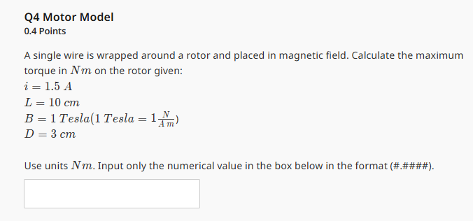 Solved A single wire is ﻿wrapped around a rotor and placed | Chegg.com