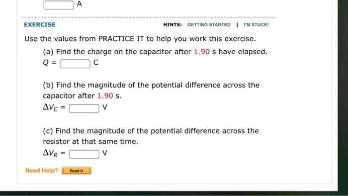 EXERCISE HINTS: GETTING STARTED M STUCK Use the | Chegg.com