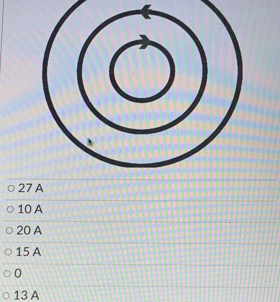 Solved Three concentric circular current loops of radius r, | Chegg.com