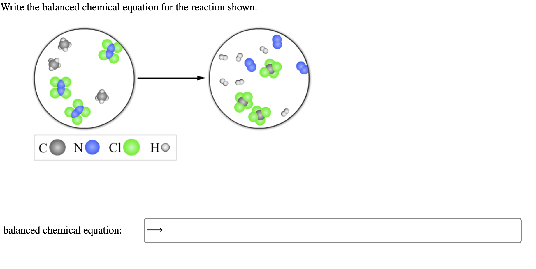Solved Write the balanced chemical equation for the reaction | Chegg.com