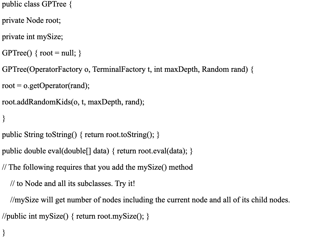 Solved Please write this code in Java correctly and make | Chegg.com