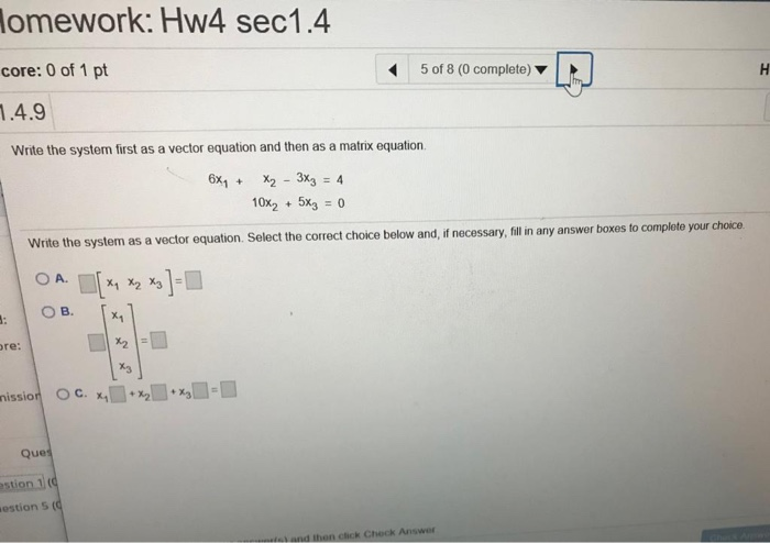 Solved Omework Hw4 Sec1 4 Core 0 Of 1 Pt 4 9 5 Of 8 O