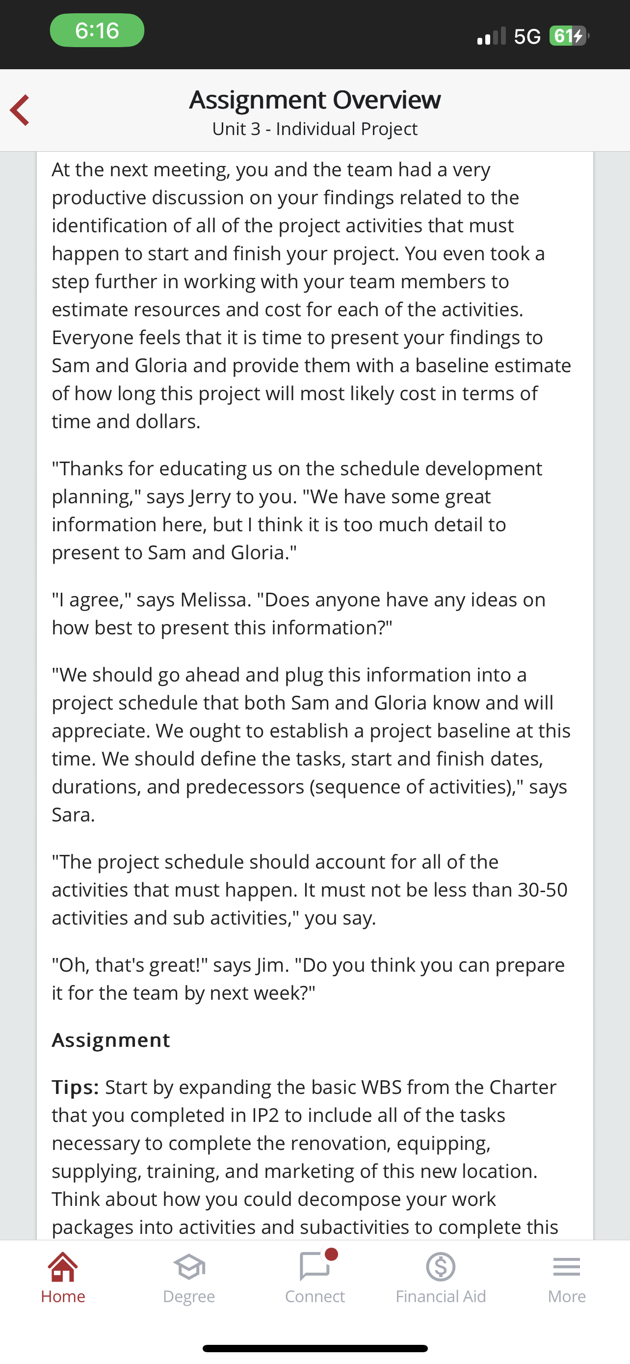 Solved Assignment Overview Unit 3 - Individual Project At | Chegg.com