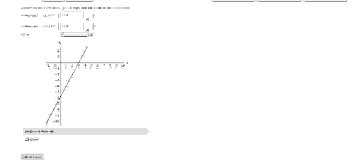 Solved Determine the x-intercept, y-intercept, and the slope | Chegg.com