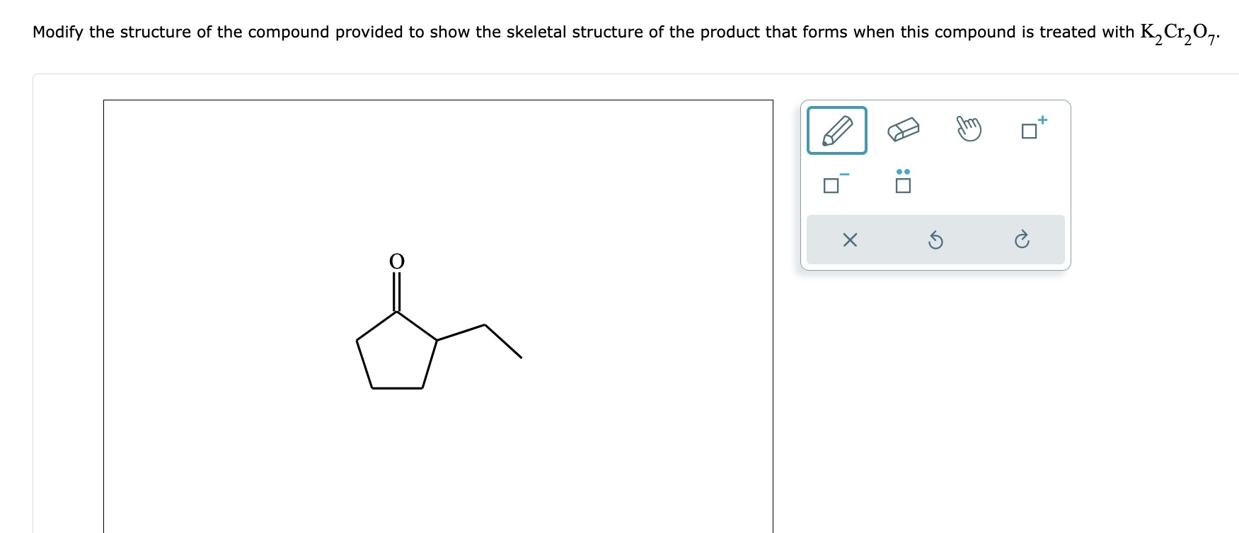 Solved Modify the structure of the compound provided to show | Chegg.com Solved Modify the structure of the compound provided to show | Chegg.com