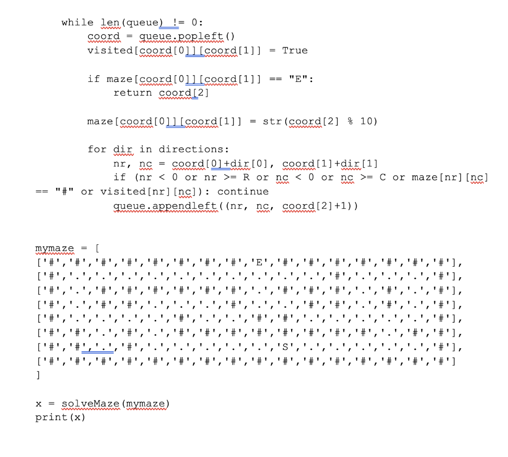 Solved Help with AI search You'll find our maze example | Chegg.com