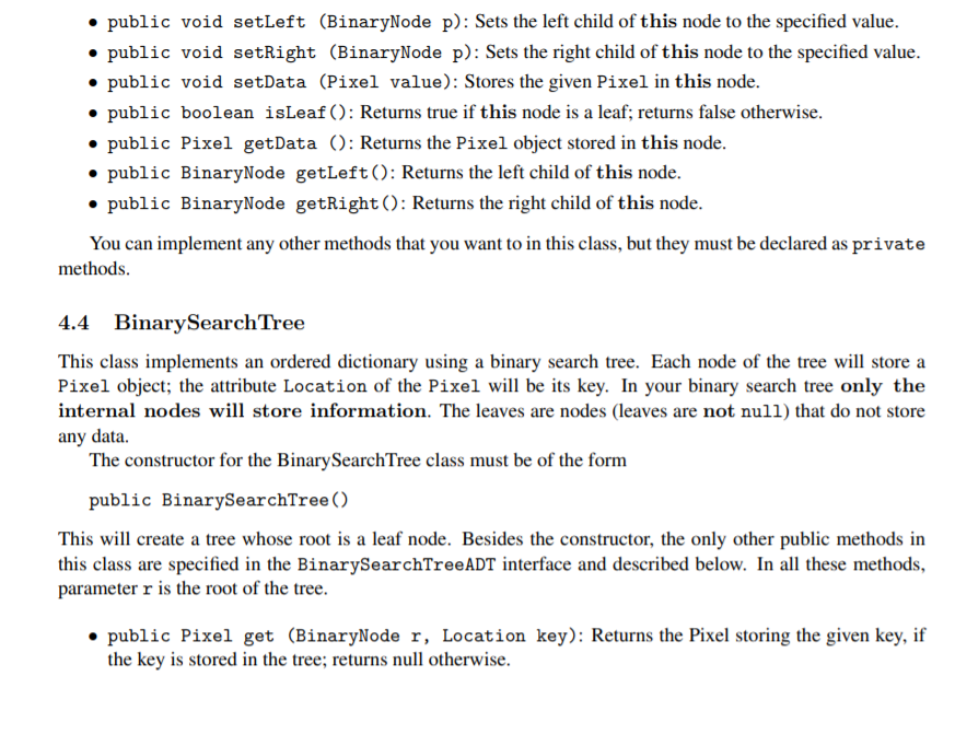 CS 2210B — Data Structures and Algorithms Assignment | Chegg.com