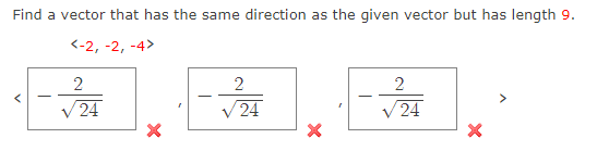 Solved Find a unit vector that has the same direction as the | Chegg.com