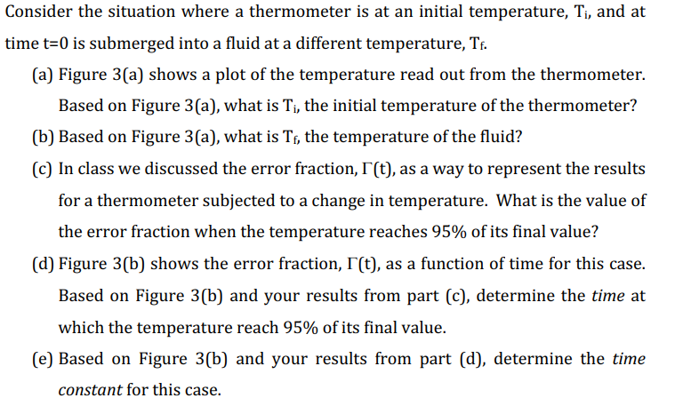 Solved Consider the situation where a thermometer is at an | Chegg.com
