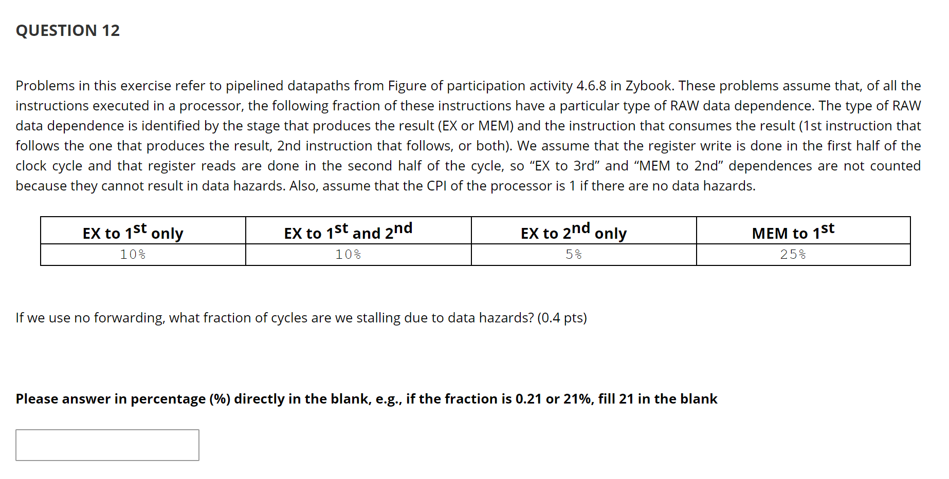 Figure 4.6.8: The corrected pipelined datapath to | Chegg.com