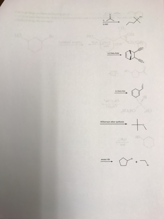Solved Predict the products, reagents, or reactants of each | Chegg.com