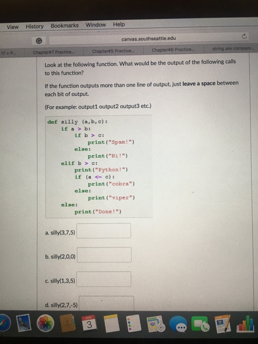 Solved w History Bookmarks Window Help canvas | Chegg.com