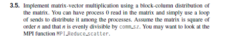 Solved Write an MPI program that computes a global sum using | Chegg.com