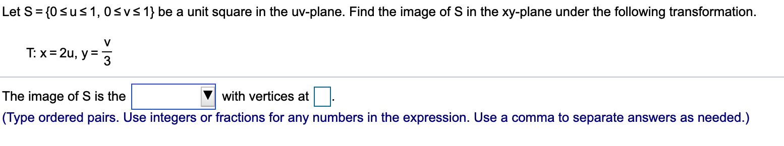 Solved If S is the unit square in the first quadrant of the | Chegg.com