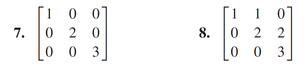 Solved Problem 10-A. Determine whether the two matrices that | Chegg.com